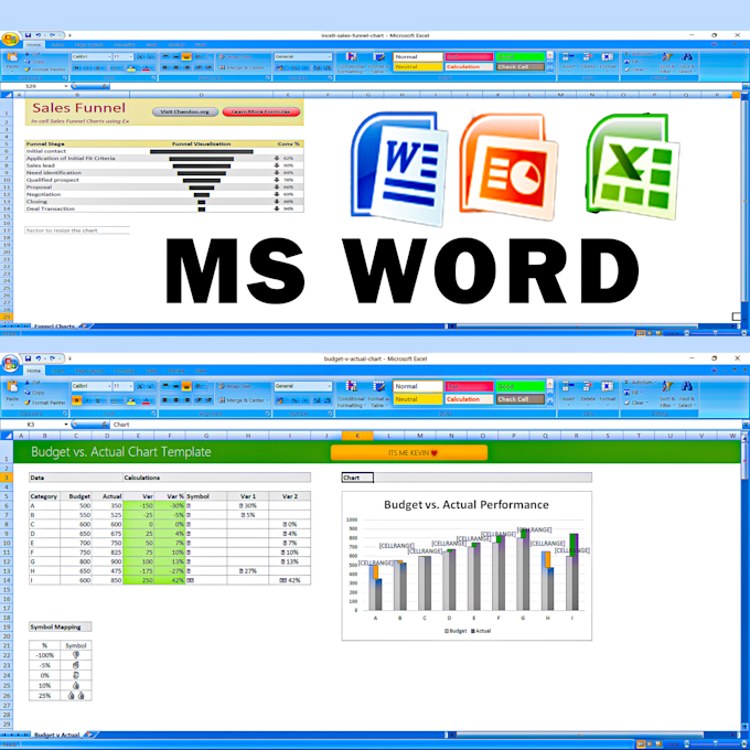 Do ms word excel and data analysis etc by Mrkevinlee | Fiverr