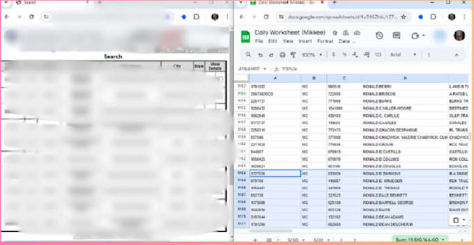 Dataentry copypaste excel spreadsheet research image to text by ...