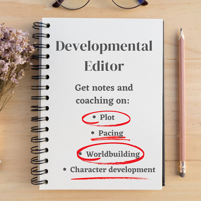 Provide developmental editing for your novel by Coral22 | Fiverr