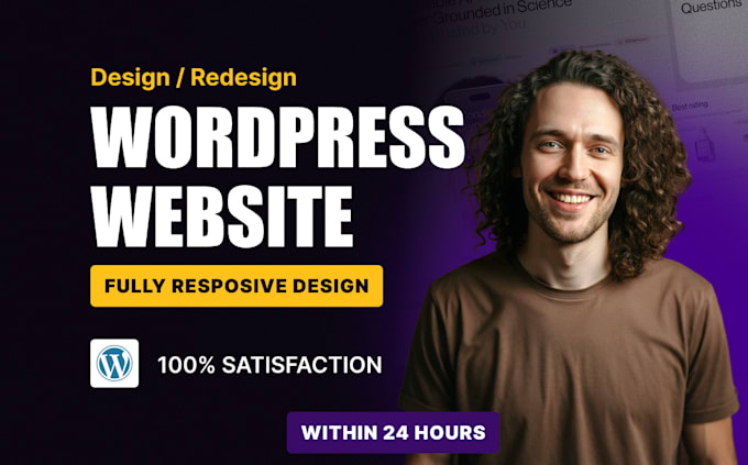 Design responsive wordpress website development by Khan_arsal | Fiverr