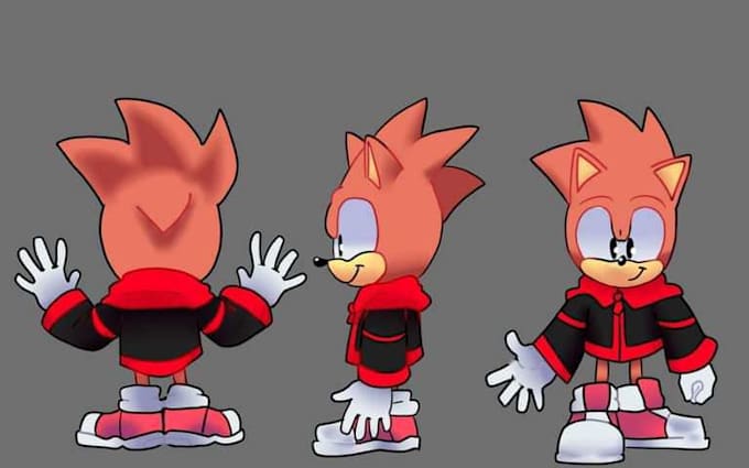 Draw in sonic style by Crossfandubs | Fiverr