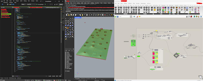 Create any parametric design through gh and csharp scripts by Massimoromanato | Fiverr