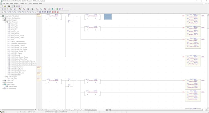 Do plc ladder diagram for fatek by Mcemal_avci | Fiverr