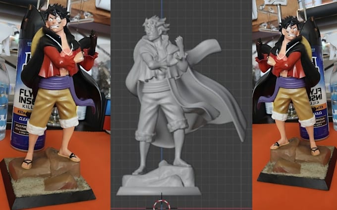 3dprint paint 3d stl file miniature sculpture resin sla fdm filament ...