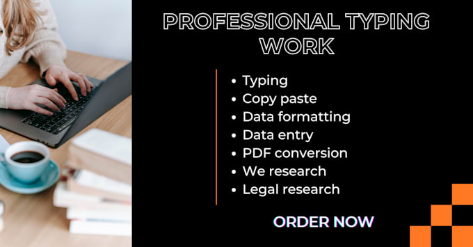 Do a fast typing, excel data entry, pdf to word, research by Imasha_k21 ...