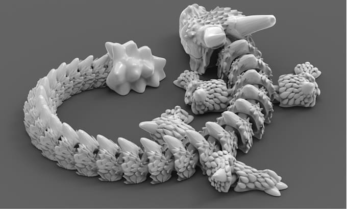 3d bjd model, articulated design, animal bjd, articulated animal, toy ...