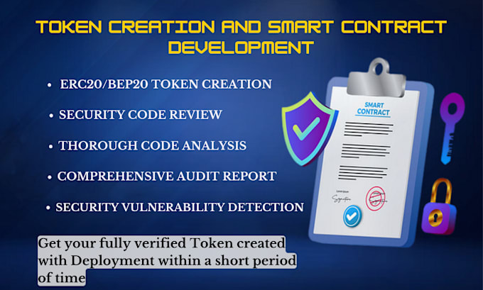 Do Fast Solidity Token Smart Contract Audit Erc20 Bep20 Security Code Review By Tylerscript Fiverr