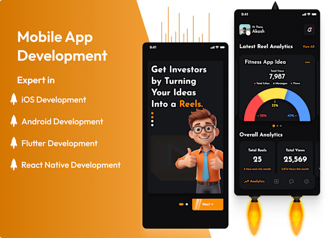 Do Mobile App Development Ios App Android App Creation Flutter App Developer By Appdevyash