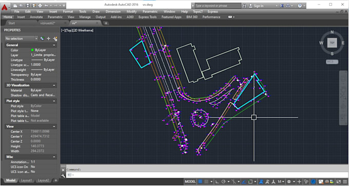 Draw your survey points to a drawing csv to dwg by Edyycreation | Fiverr