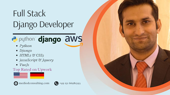 Develop web application using django with vuejs at frontend by Odoo_consultant | Fiverr