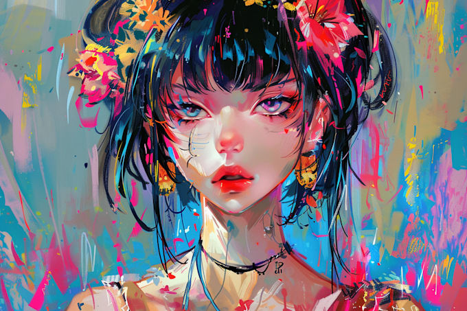 Draw original character logo and friendship portrait by Jasonapoia | Fiverr