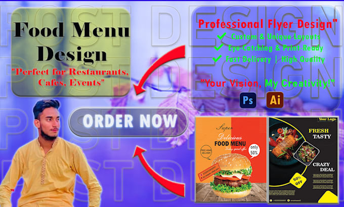 Professional menu design services elevate your brand with customized ...