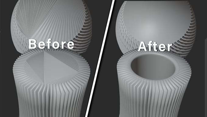 Edit or clean up stl files for 3d printing by Luca_krx | Fiverr