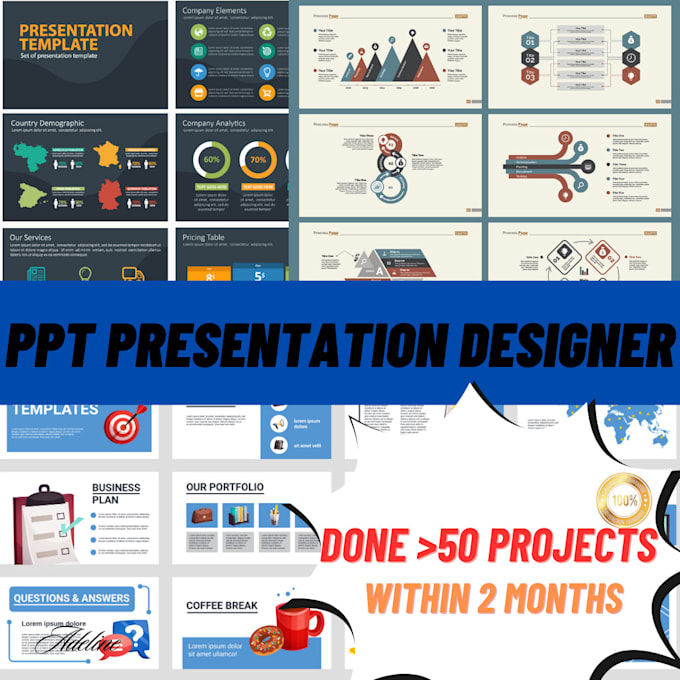 Design attractive powerpoint presentation by Adelinexx | Fiverr