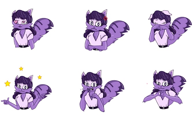 Design Furry Telegram Stickers Furry Stickers Crypto Meme Nsfw Animated