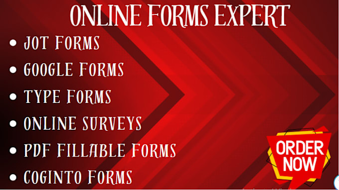 Crear jotform, formulario de google, typeform, formulario cognito ... Crear jotform, formulario de google, typeform, formulario cognito ...