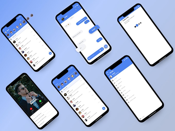 Clone mobile app for android and ios,web like telegram,twitter,discord,signal by Martins_nicole ...