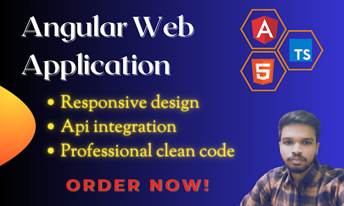 Do Professional Angular Frontend Website Api Integration By Vimal567