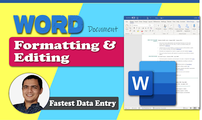 Create, edit and format ms word and google docs by Nurul4amin | Fiverr