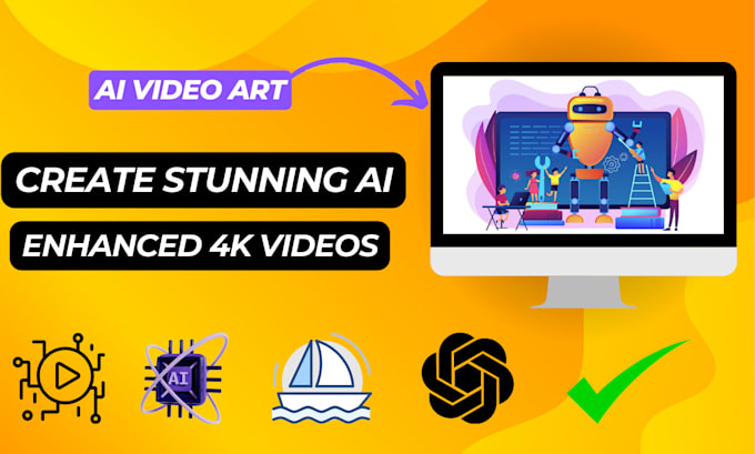 Create stunning ai enhanced 4k videos and captivating ai video art for ...