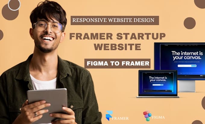 Design a startup framer website with figma to framer by Nevaehwebsite | Fiverr