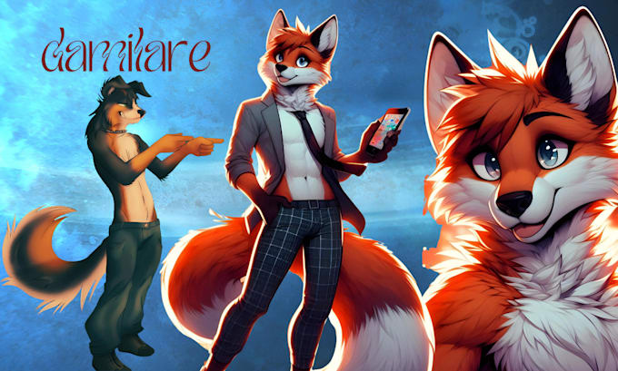 Draw fursona character, furry art oc, furry art nsfw, furry reference ...