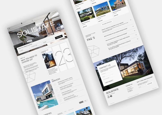 Design redesign high converting landing page website for your business in figma by Yuliia_hevalo ...