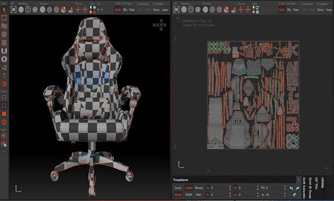Uv unwrap and uv mapping your 3d model by Mdemon931 | Fiverr