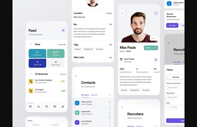 Develop job portal app, recruitment portal app, job seekers app, job ...