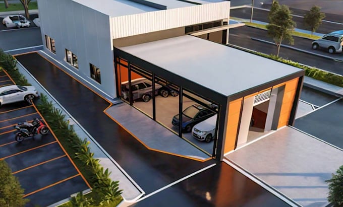 Do 3d cgi building architecture renovation with realistic 3d rendering ...