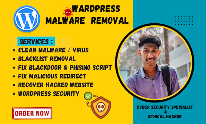 Do wordpress malware removal and fix your hacked website by Hasnatx | Fiverr