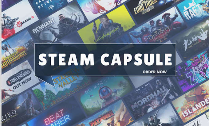 Create your custom steam capsule for your page or game by Tech_gmam ...