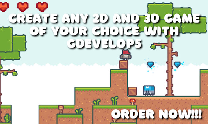 Create any 2d and 3d game of your choice with gdevelop5 by Blake ...