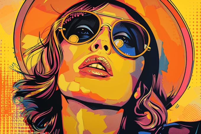 Draw custom superhero pop art portrait by Zeeshartin | Fiverr