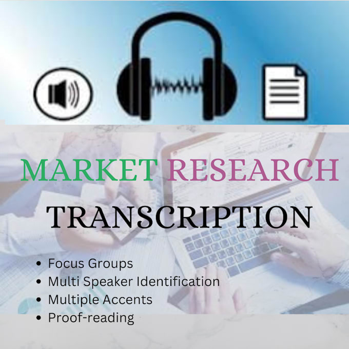 Transcribe qualitative research interviews recordings by Kimarugee | Fiverr