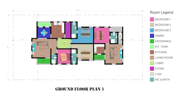 Do professional architectural design, 2d floor plan and blueprints