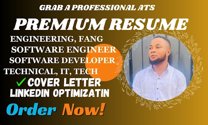 Write resume for it, tech, cybersecurity, fang, engineering roles by ...