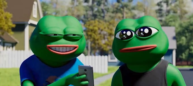 2d 3d animation funny meme video coin art solana meme crypto meme, meme ...