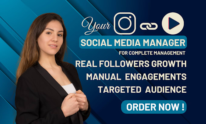 Manage instagram and tiktok marketing to promote grow and engage ...