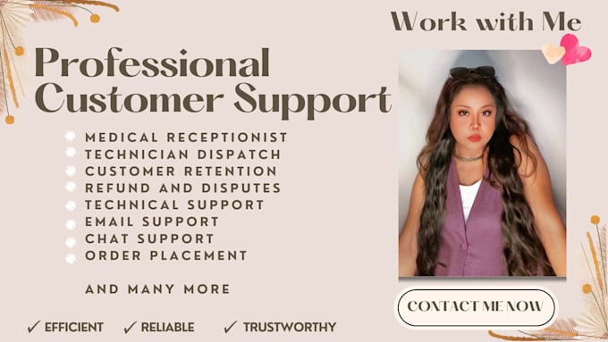 Be customer service representative, virtual receptionist by Iamkeysi0914 | Fiverr