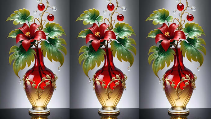 3d cgi flower animation, 3d flower model, 3d cgi plant, cgi product ...