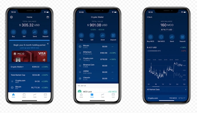 Develop crypto wallet app crypto exchange exchange website blockchain ...