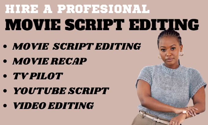 Edit and format your script for film tv pilot and movie script by White ...