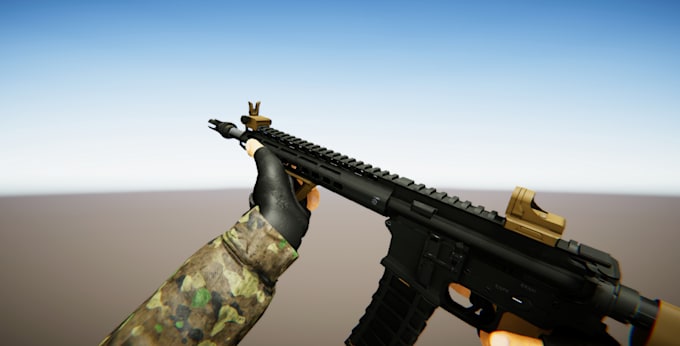 Create a professional 3d fps animation, weapon, gun for your game by ...