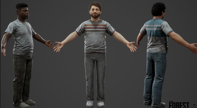 Sculpt hyper realistic character character model, retopology ...
