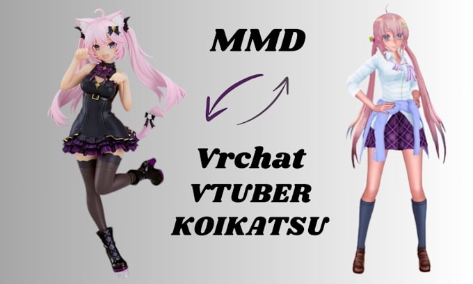 Convert mmd models to vrchat, vrm vtuber export koikatsu character by ... Convert mmd models to vrchat, vrm vtuber export koikatsu character by ...