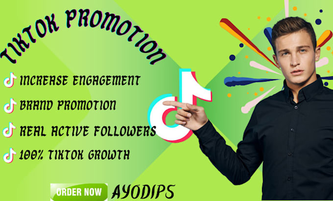Manage your tiktok account and increase tiktok engagement by Ayodips | Fiverr