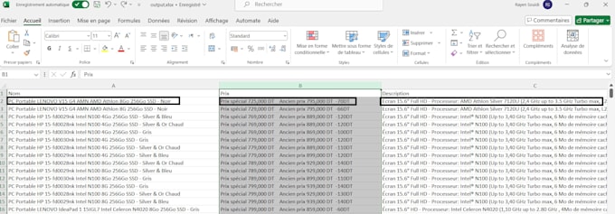 Do web scraping, data scraping from any website by Rayenswidi | Fiverr