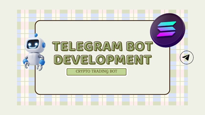 Build telegram game bot, telegram bot, crypto trading bot ,telegram ...