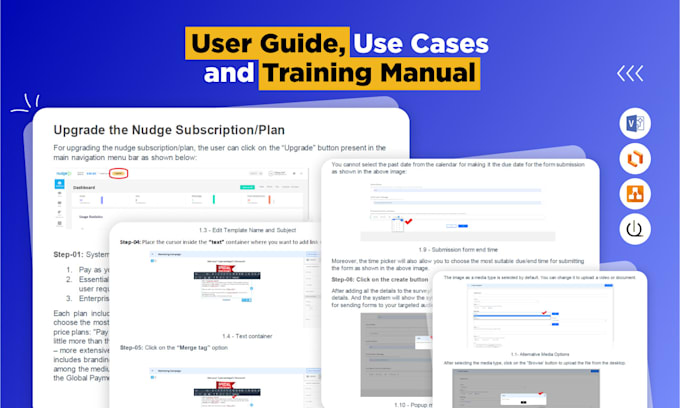 Create update and design user guide and instruction manuals for software by Sync4tech | Fiverr